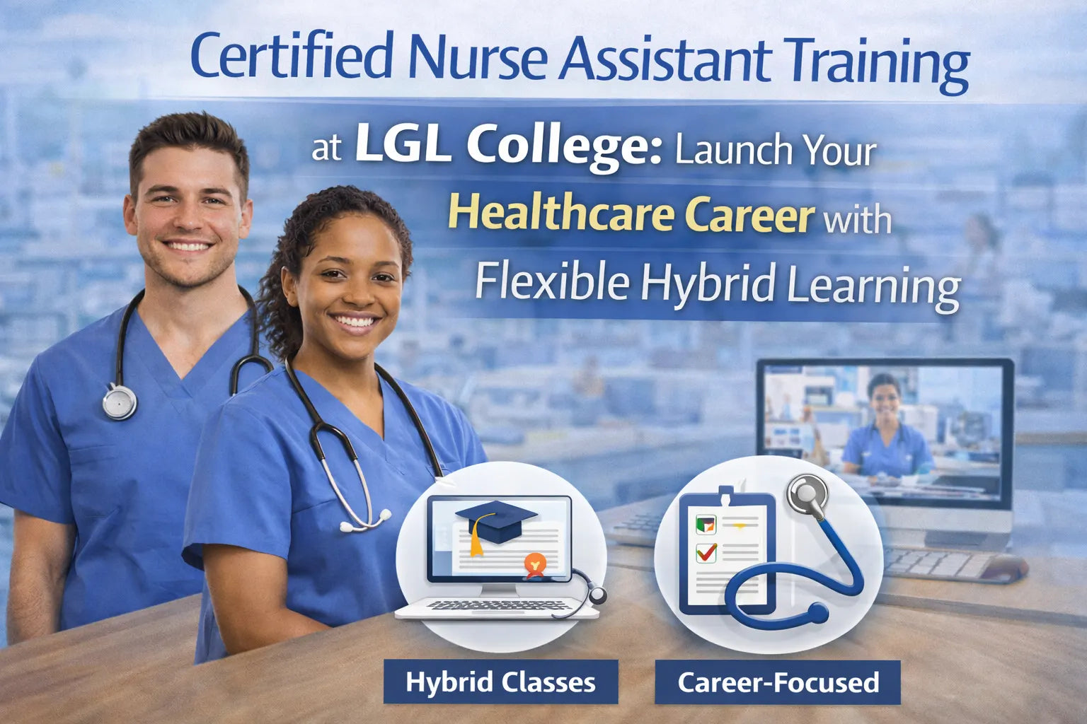 CNA Training at LGL College | Flexible Hybrid Learning